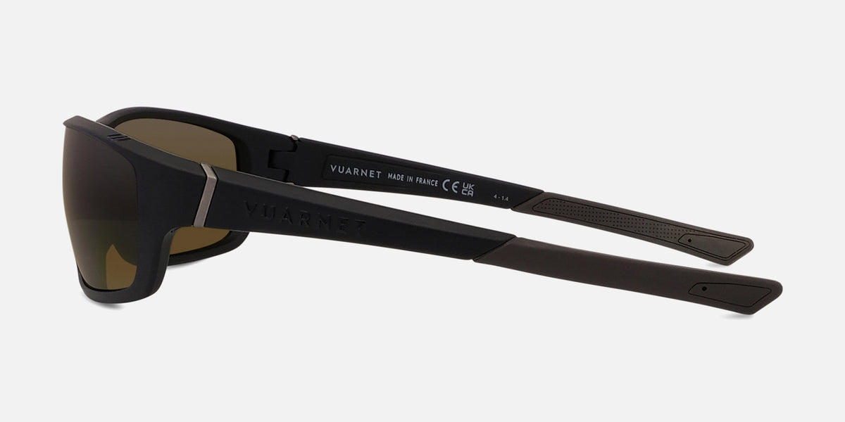 Vuarnet RACING REGULAR Noir Mat - Lunettes de soleil Sport